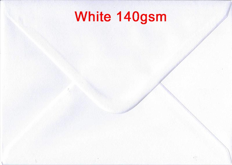 White 140gsm - Enveco - UK Envelopes Supplier - Greeting cards